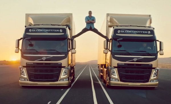 Jean-Claude Van Damme Volvo Reklamı - İLGİLİ BİR BİLGİ